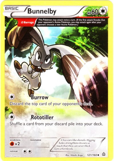 Tcg Primal Clash 121 Bunnelby
