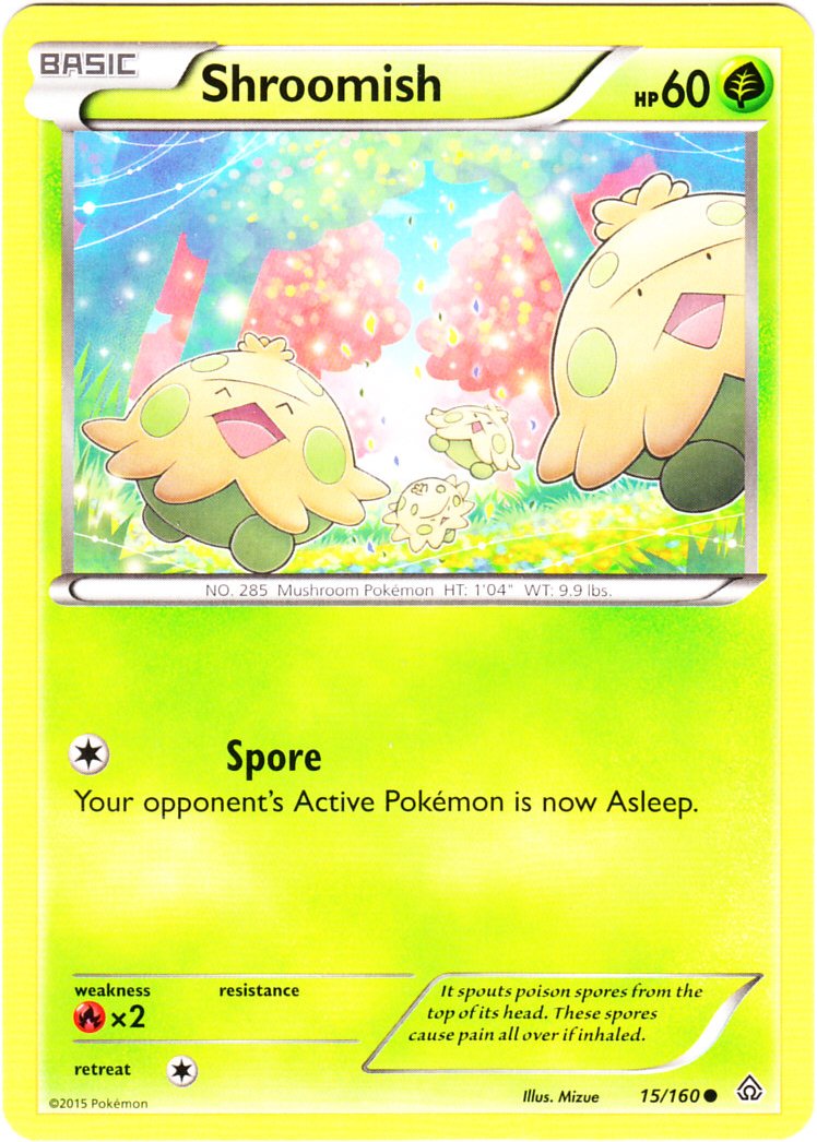 Pokémon Card Database Primal Clash 15 Shroomish