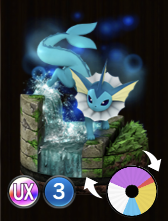 Pokémon Duel - ID-527 - Vaporeon