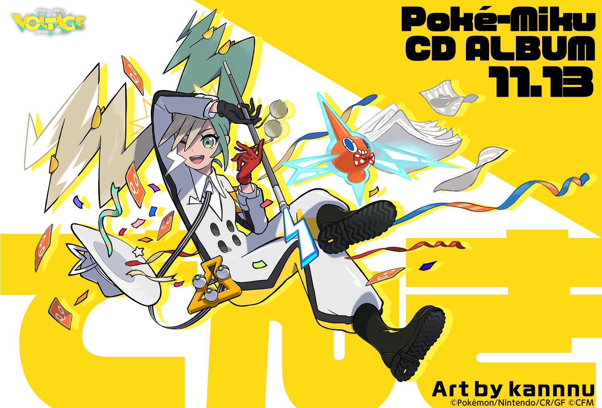 Project Voltage - Pokémon feat. Hatsune Miku - Pokémon Music - Serebii.net