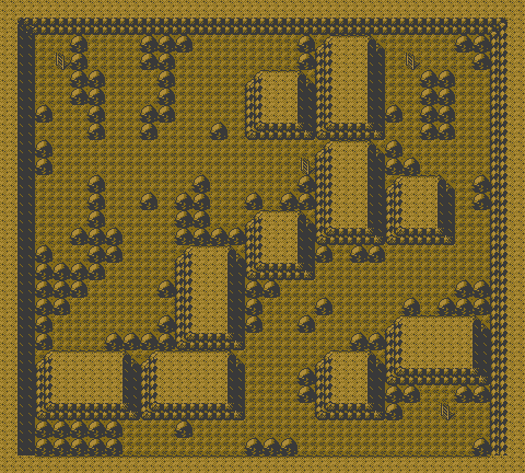 Rock Tunnel Map Pokemon Leaf Green