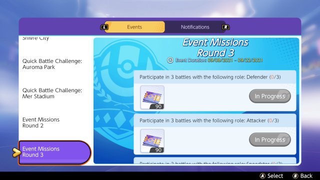 Event Missions Round 3 - Event - Pokémon Unite