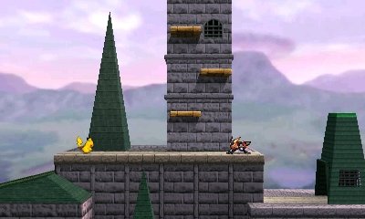 Super Smash Bros. for Nintendo 3DS - Stages - Hyrule Castle 64