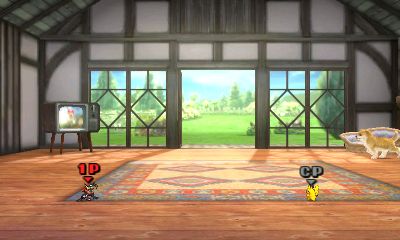 Super Smash Bros. for Nintendo 3DS - Stages - Living Room