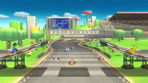 Super Smash Bros. for Wii U - Stages - Mario Circuit